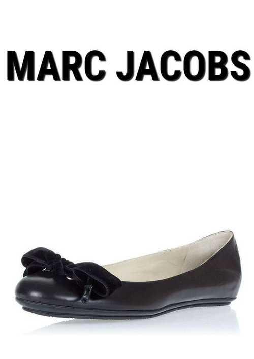 Новые черные кожаные балетки Marc Jacobs