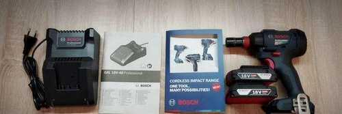 Аккумуляторный гайковерт Bosch GDX 180-LI