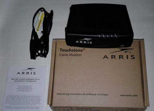 Модем arris cm820b прошивка