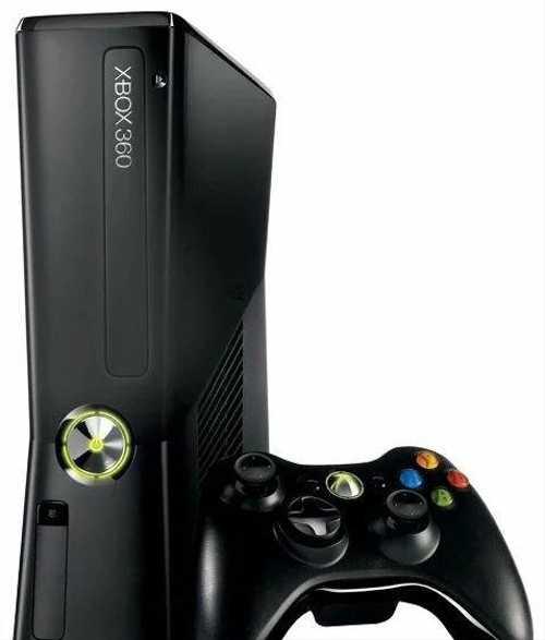 Microsoft Xbox 360 250 гб + 7 игр
