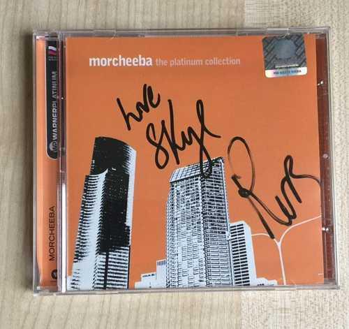 Автографы Morcheeba CD Skye Edwards Ross Godfrey