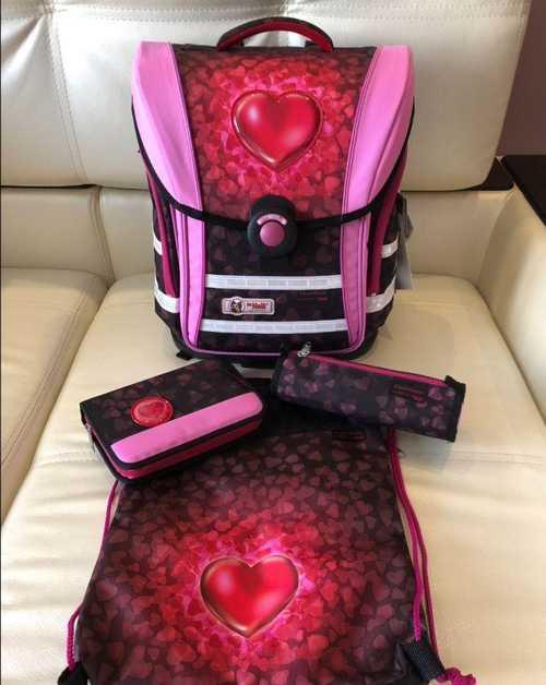 Новый ранец McNeill Ergo Light compact Heartbeat