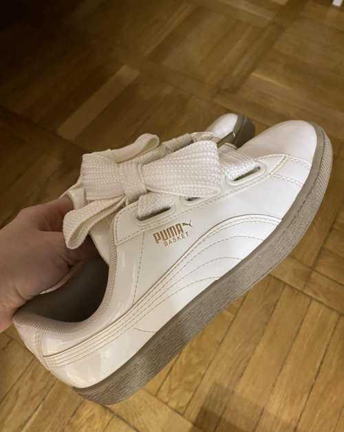 Кеды Puma basket heart