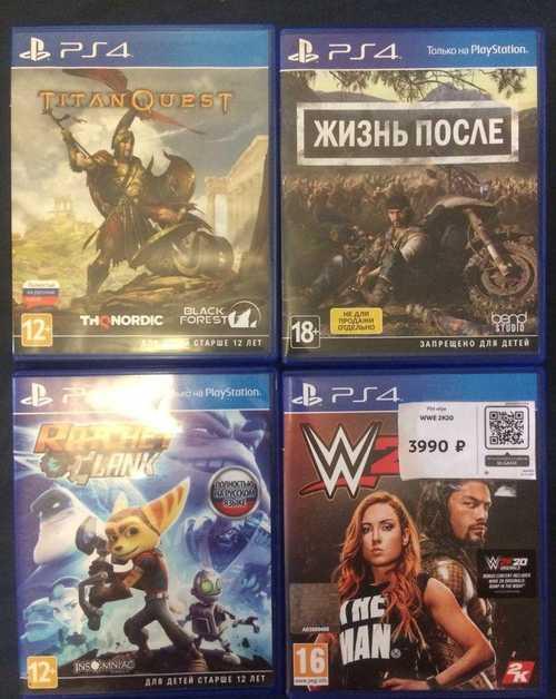 WWE 2K20,Titan Quest,Жизнь после,Ratchet & Clanк