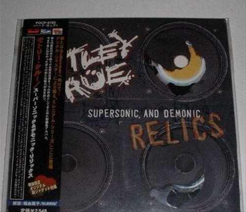 CD Motley Crue - Supersonic And Demonic Relics