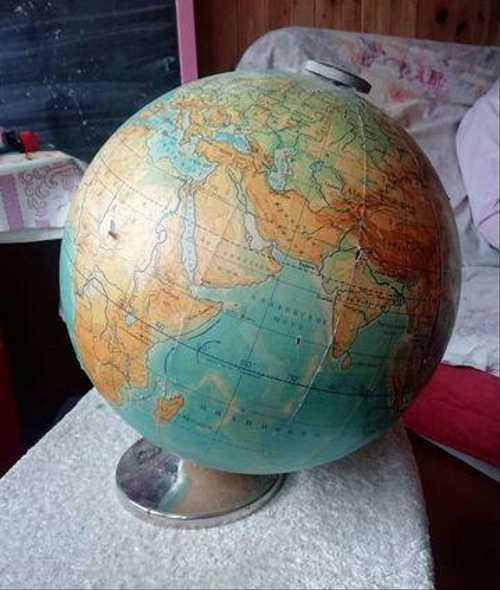 Глобус советский