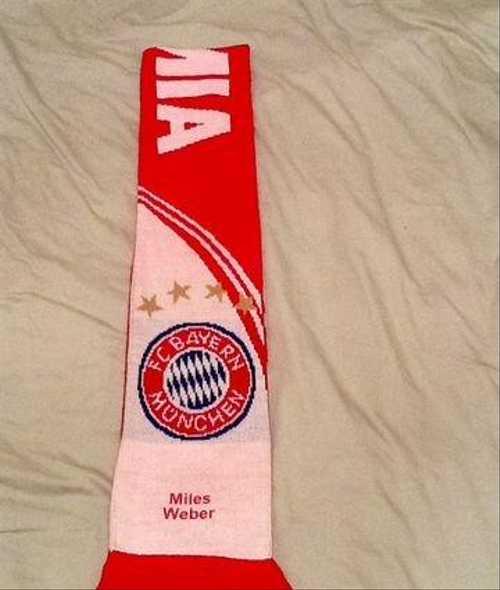 Шарф футбольных болельщиков Munchen FC Bayern