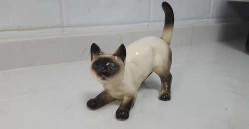 Фарфоровая статуэтка Сиамский кот Англия