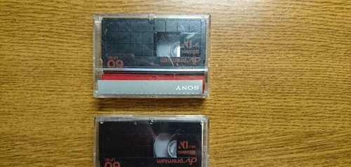 Видеокассеты Sony mini DV M60