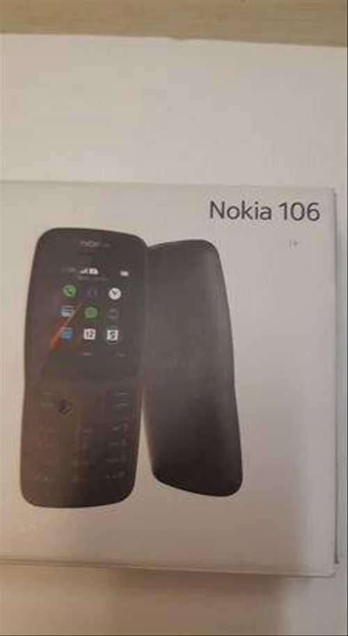 Кнопочный мобильный телефон Nokia 106