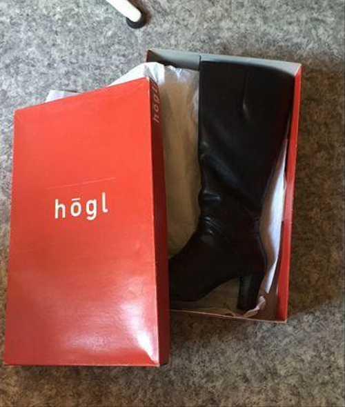 Продаю зимние кожанные сапоги Hogl