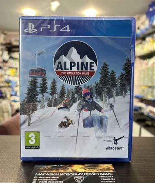 Alpine: the simulation game PS4, английская версия