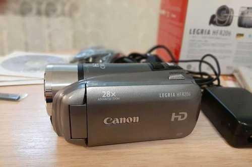 Видеокамера Canon legria HF R206