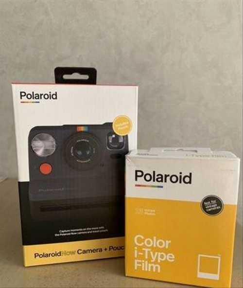 Polaroid Now Pouch + 2 кассеты