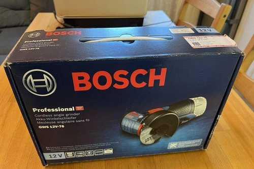 Ушм Bosch GWS 12V-76 с аккумулятором 6.0 Ah