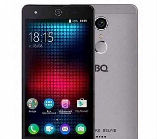 Смартфон BQ 5050 Strike Selfie Gray #BQS-5050
