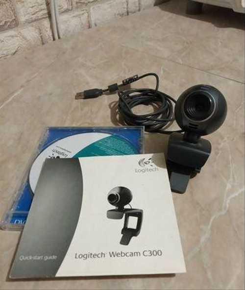 Вебкамера logitech Webcam c300