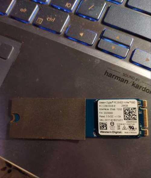 SSD M2 NVMe 256gb Western Digital SN520