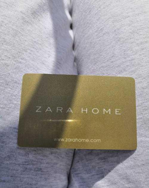 Подарочная карта zara home