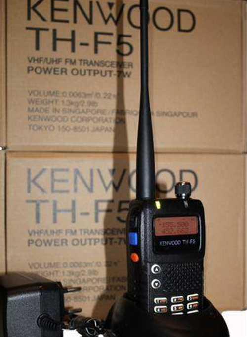 Kenwood TH-F5 dual band (двухдиапазонная)