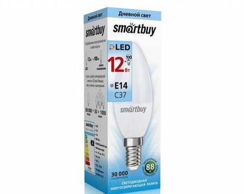 Светодиодные лампы Smartbuy LED SBL-C37-12-40K-E14