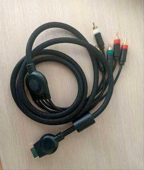 Компонентный кабель PS2/PS3