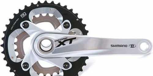 Система Shimano XT FC-M785 28/40T 180 мм Silver