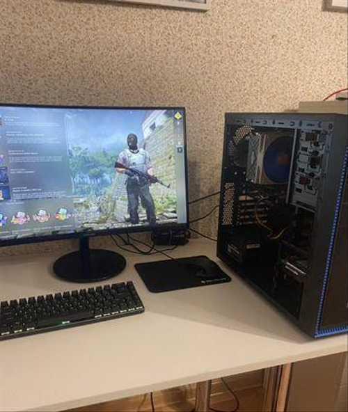Игровой компьютер Ryzon 5 3600/16gb/gtx660/250ssd
