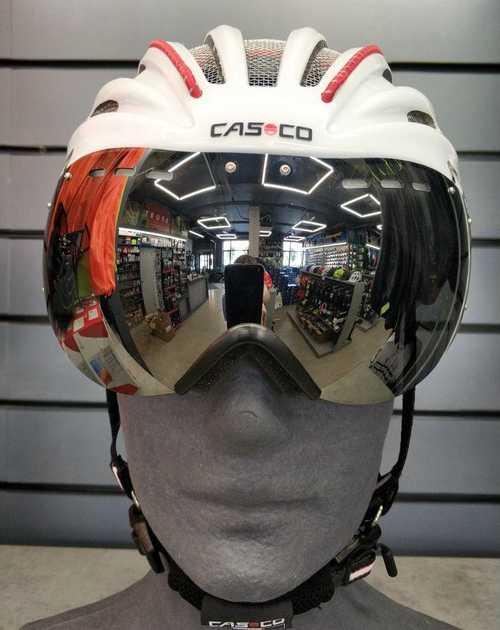 Велошлем casco SpeedAiro (White)