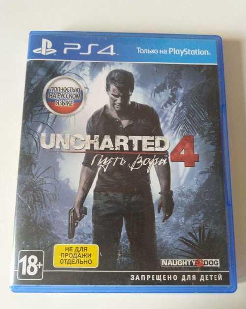 Игра PS4 «Uncharted4: Путь вора»