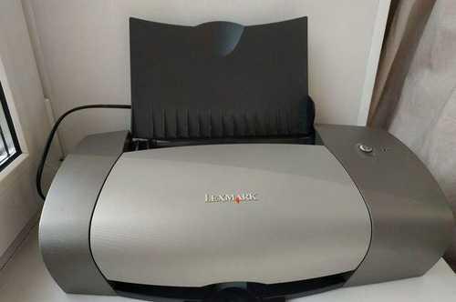 Цветной струйный принтер Lexmark Z602 как новый