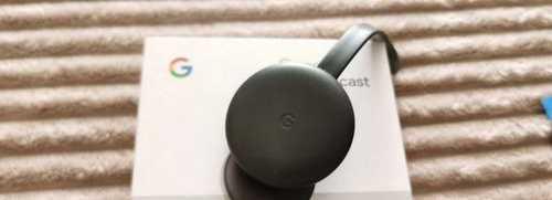 Тв приставка Google Chromecast 3 поколения