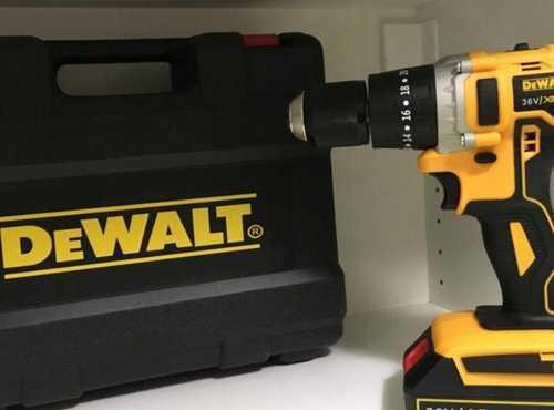 Аккумуляторной шуруповёрт Makita Dewalt