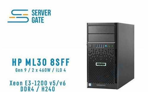 Сервер HP ML30 Gen9 / 3.6GHz / 48GB udimm