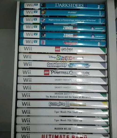 Лицензионные диски для Nintendo Wii и WiiU