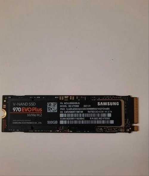 500 гб ssd m 2 накопитель samsung 970 evo plus обзор