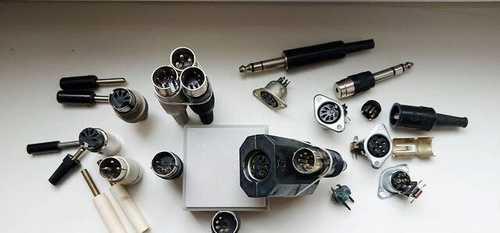 Аудио штекеры, разъёмы для Советских магнитофонов