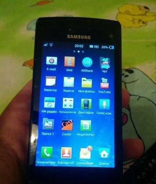 Телефон SAMSUNG Wave II S8530