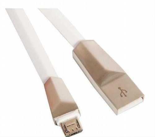 Кабель для Micro USB / hoco x4 Zinc, 1.2м, белый