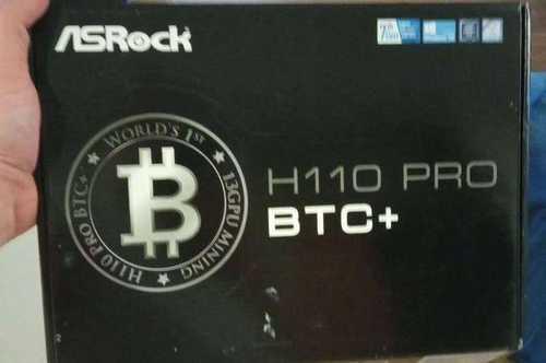 Связка asrock h110 pro btc+ 13 pci-e
