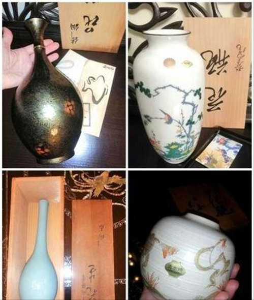 Ваза, ваза Япония, предмет интерьера