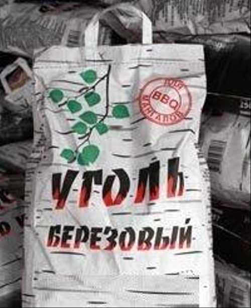 Уголь березовый "угольфорест", 10 л/1,4 кг