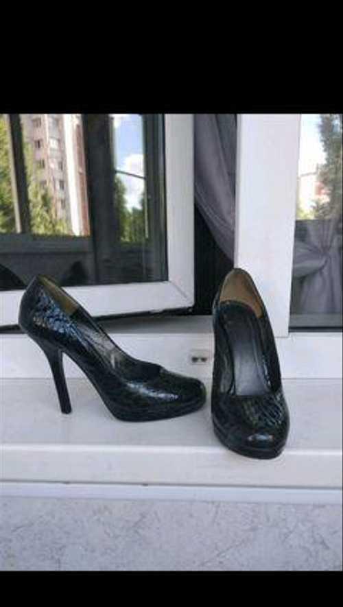 Туфли черные