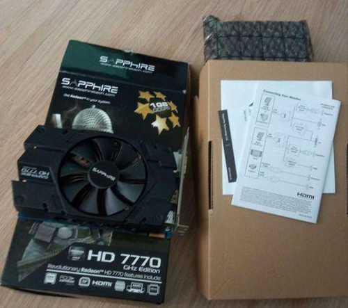 Видеокарта Sapphire HD7770 ghz edition 1gb gddr5