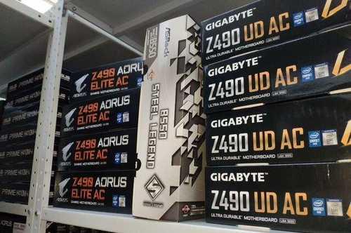 Мат платы LGA1200-Asus Gigabyte Asrock Z590 B560