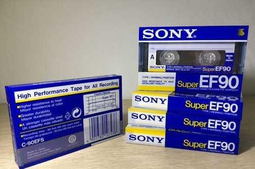 Аудиокассеты sony Super EF90