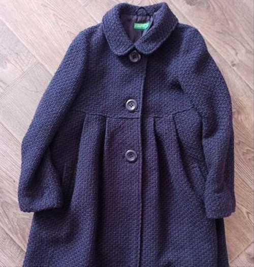 Пальто benetton 10-11 лет шапка Chobi 52-54
