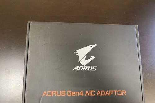 Gigabyte aorus Gen4 AIC Adapter для SSD NVMe