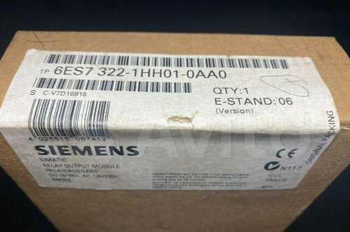 Siemens 6ES7322-1HH01-0AA0 simatic S7-300 модуль