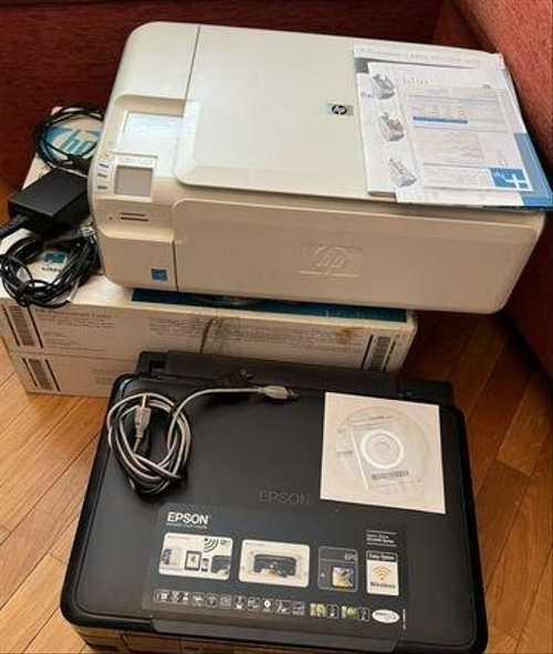Мфу Epson Stylus SX430W HP Photosmart C4440